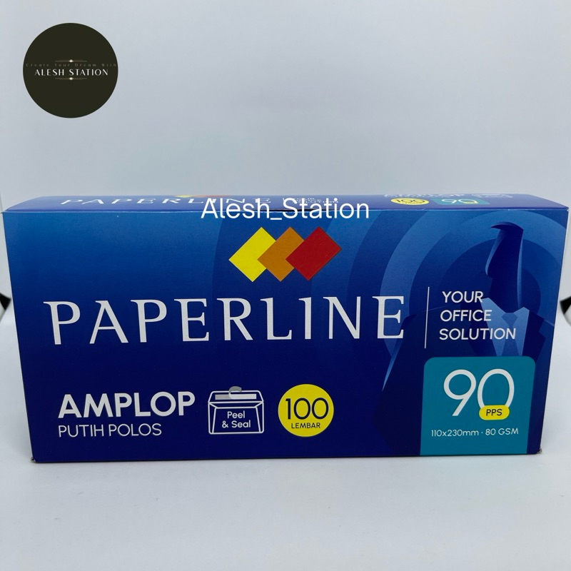 Jual Amplop Putih Paperline 90 Pps 110x230mm (Design baru) | Shopee Indonesia