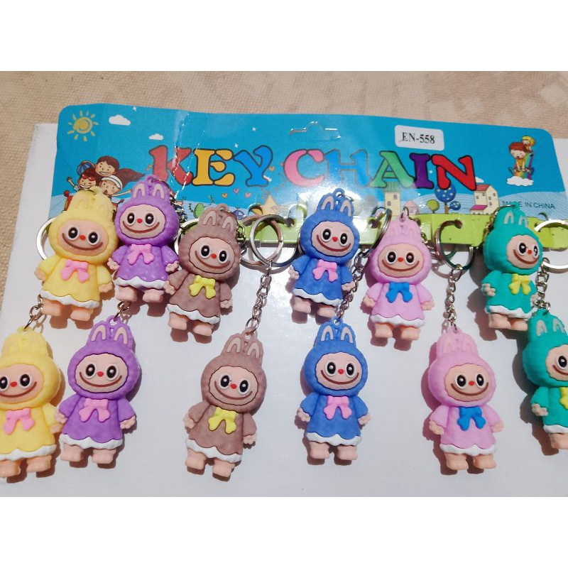 Jual GROSIR!!GANTUNGAN KUNCI VIRAL LABUBU PITA LUSINAN 12PC | Shopee ...