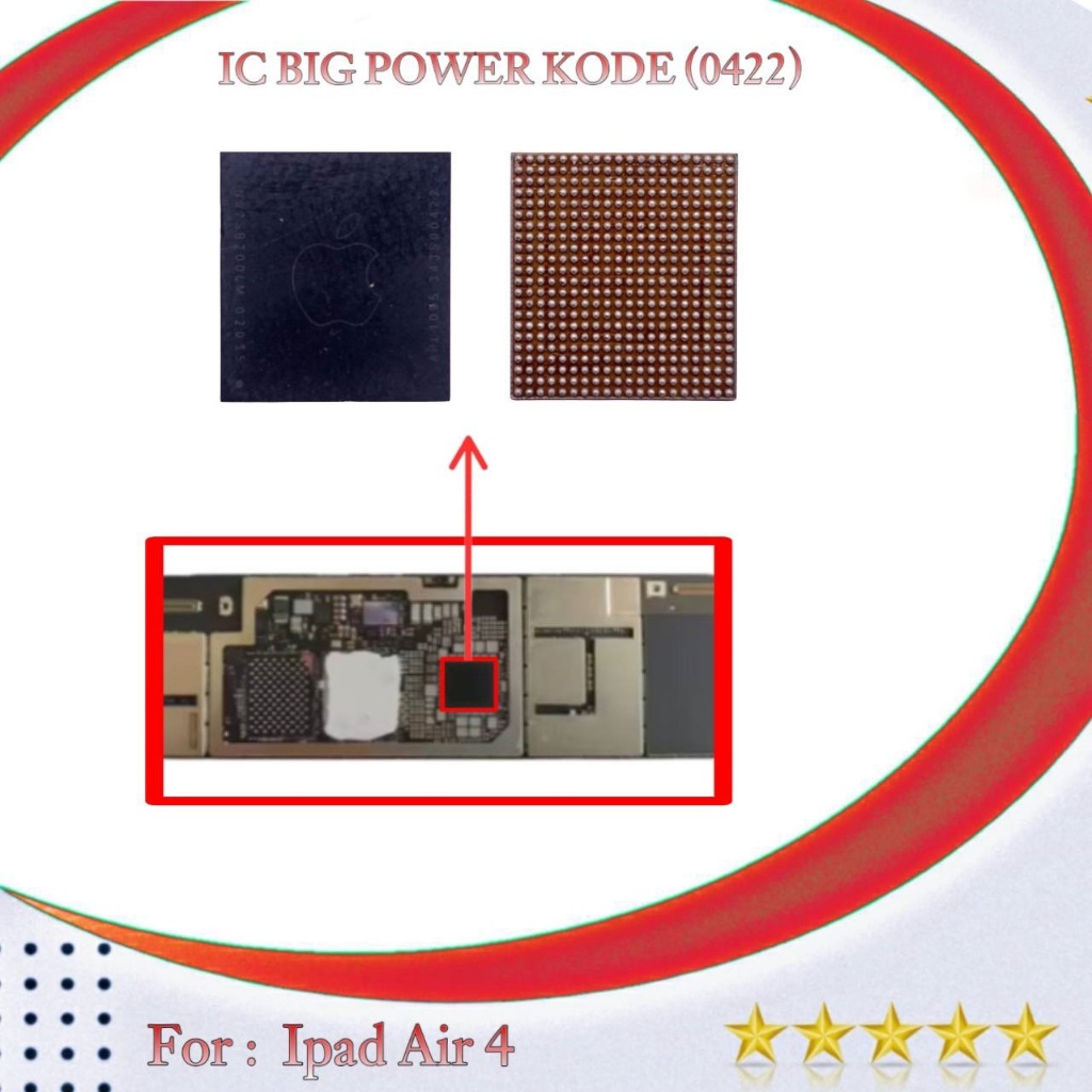 Jual IC POWER BIG IPAD AIR 4 KODE (0422) | Shopee Indonesia