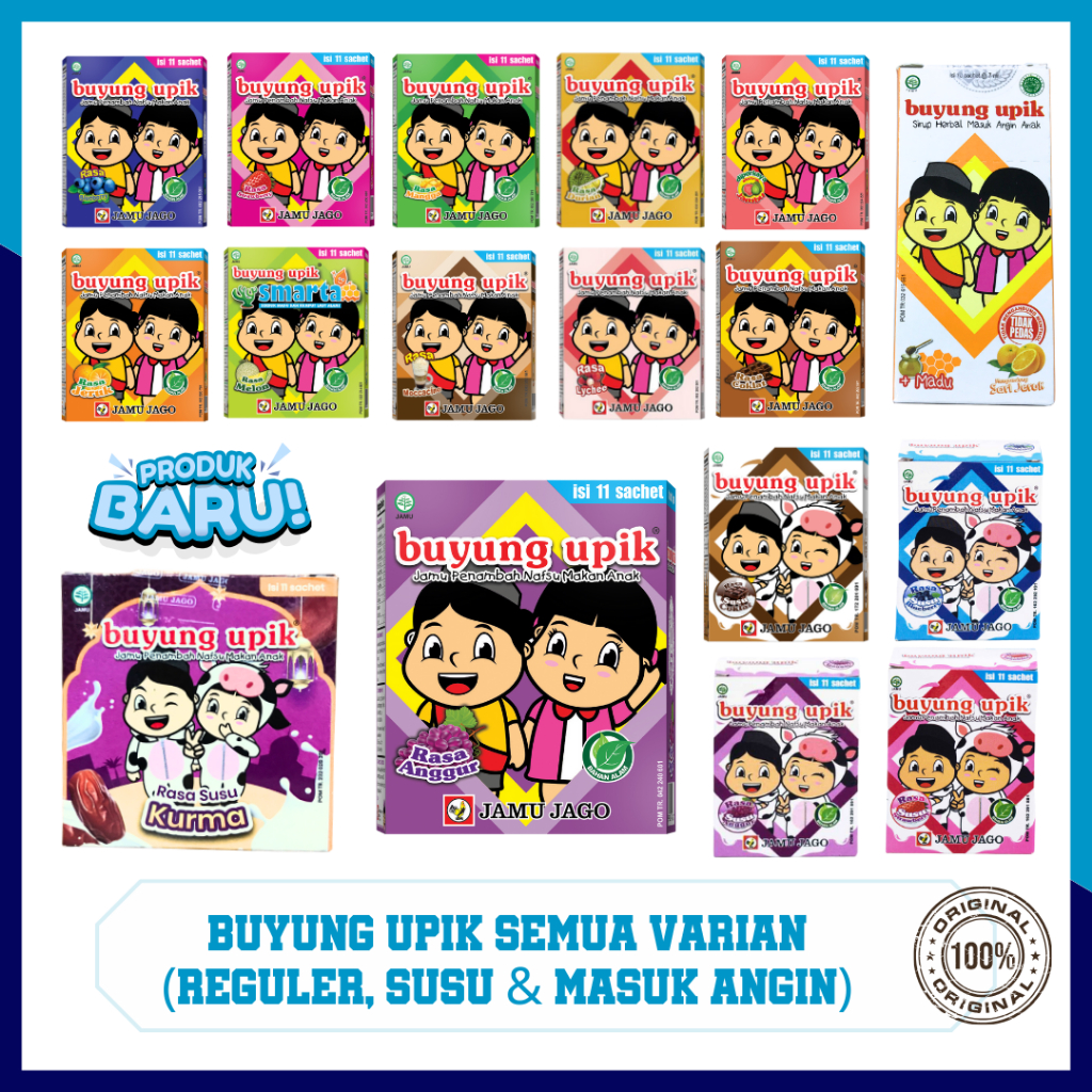 Jual BUYUNG UPIK ALL VARIANT | REGULER | SUSU | MASUK ANGIN | Shopee ...