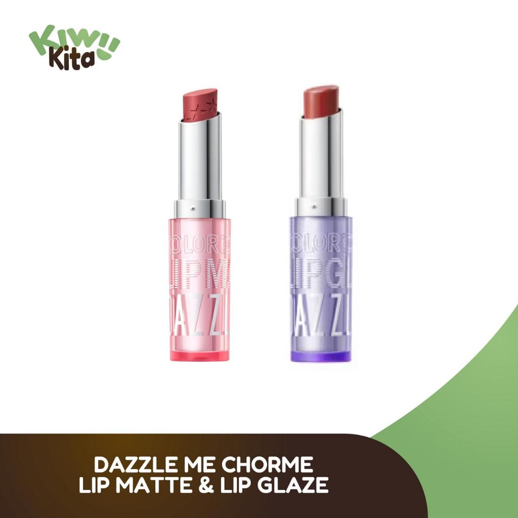 Jual DAZZLE ME Color Chrome Lip Glaze | Lip Matte | Shopee Indonesia