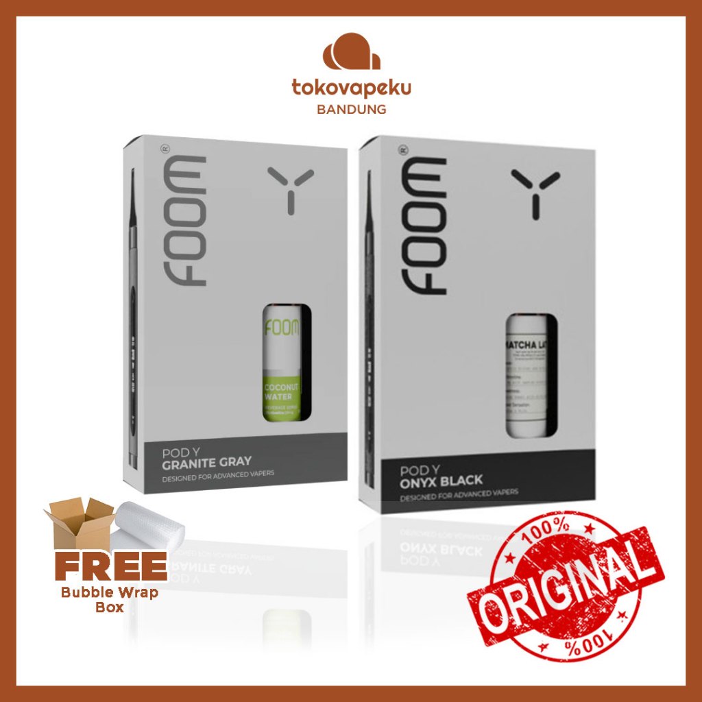Jual FOOM POD Y BUNDLING LIQUID SALTNIC 15ML POD FOOM Y POD ORIGINAL by ...