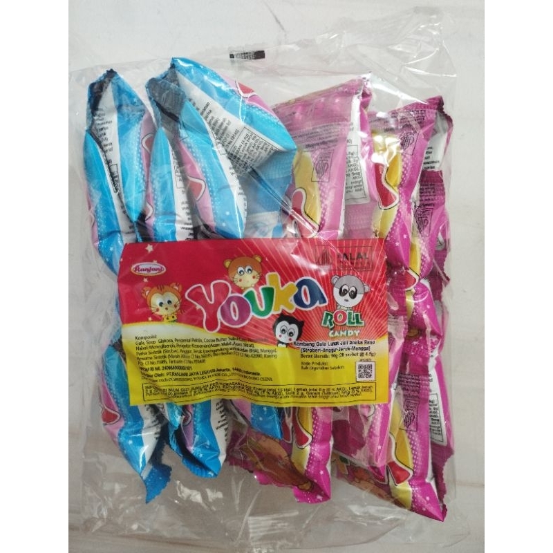 Jual permen candy roll youka (20pcs) | Shopee Indonesia