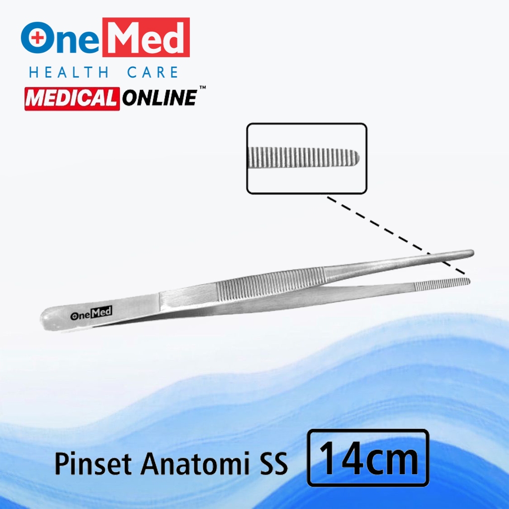 Jual PINSET ANATOMI CHIRURGIS 14CM / PINSET ANATOMIS CHIRUGIS 14 CM ...