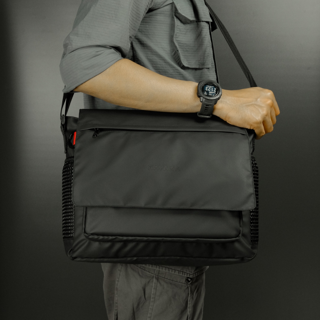 Jual Sling Bag Pria SAVAKA S4 Tas Selempang Cowok Keren Premium ...