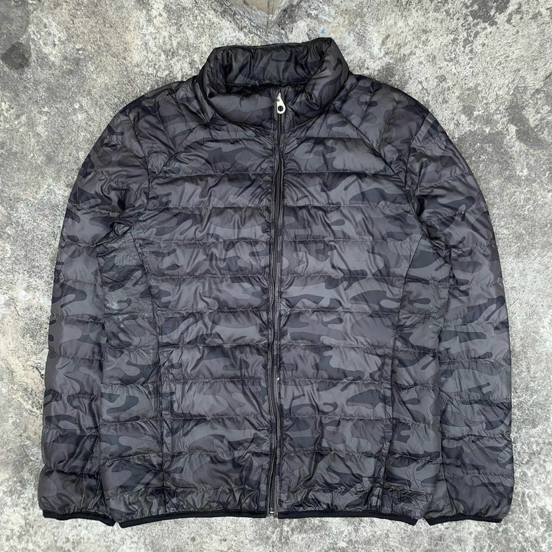 Jual PUFFER JACKET CAMO ( SEPERTI BARU ) | Shopee Indonesia