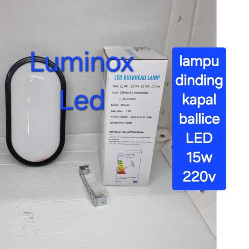 Jual lampu dinding kapal led 15w 15 watt / ball ice led 15watt plafon ...