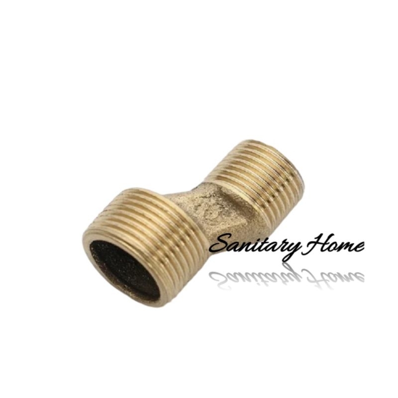 Jual double nepel kran panas dingin sambungan drat kran bathub Keran ...