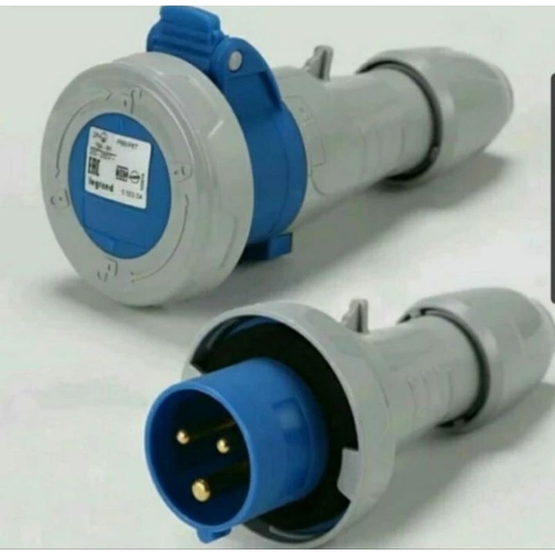 Jual Legrand Set Mobile Mounting Socket 555304 + 555324 Plug 16A 2P+E IP67 | Shopee Indonesia