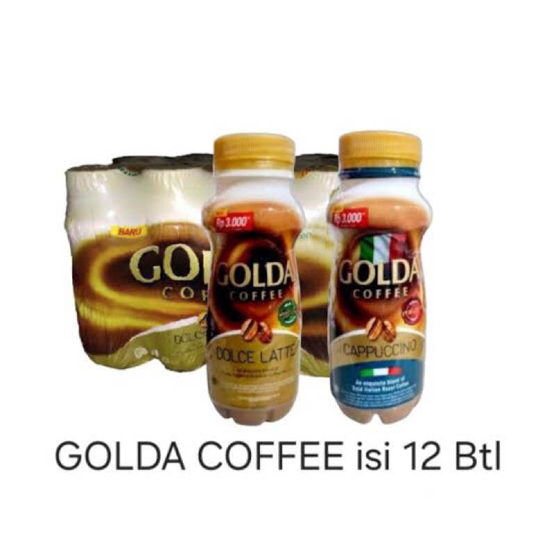 Jual Golda Coffee 200ml 1karton isi 12botol | Shopee Indonesia