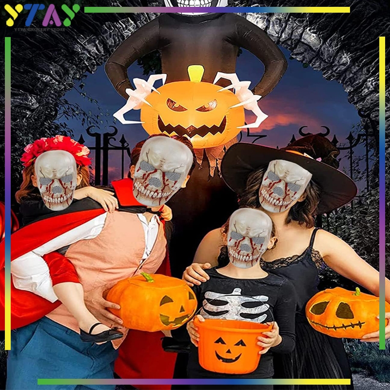 Jual Topeng Setengah Wajah Tengkorak Seram Masker Topeng Tengkorak Bisa ...