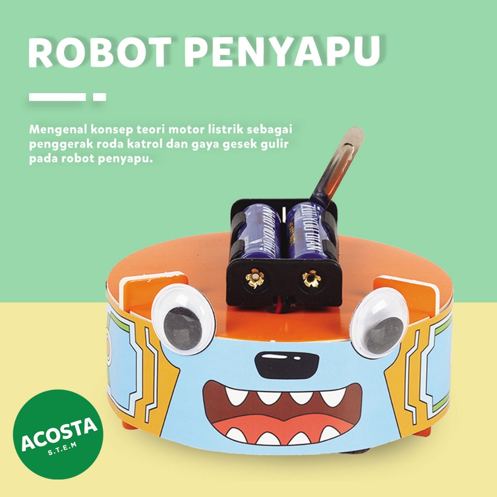 Jual ROBOT PENYAPU stem – Mainan Edukasi Anak Berbasis STEM Sains ...