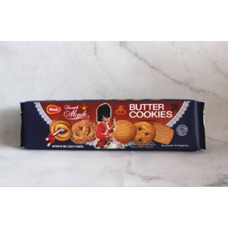 Jual Monde Butter Cookies 90gr | Shopee Indonesia