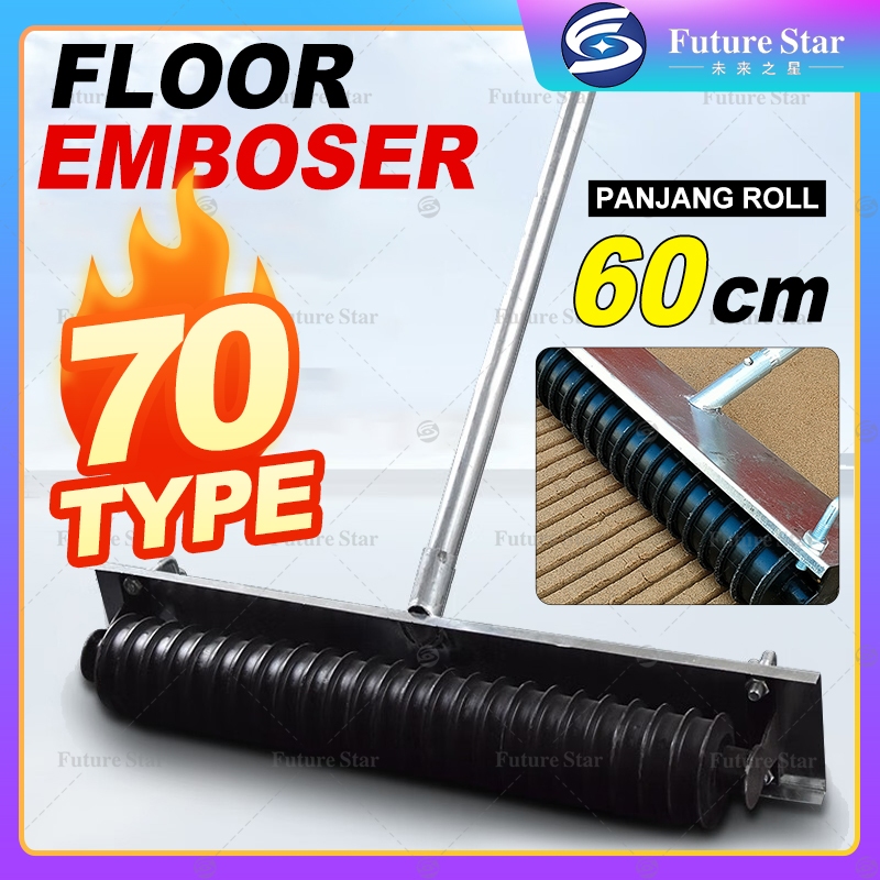 Jual Alat Garis Penggaris Jalan Beton 70 Type Floor Embosser 60 cm ...