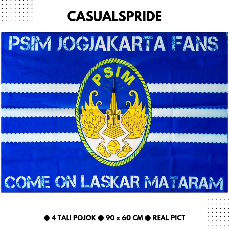 Jual Bendera PSIM Jogjakarta Brajamusti Laskar Mataram | Shopee Indonesia