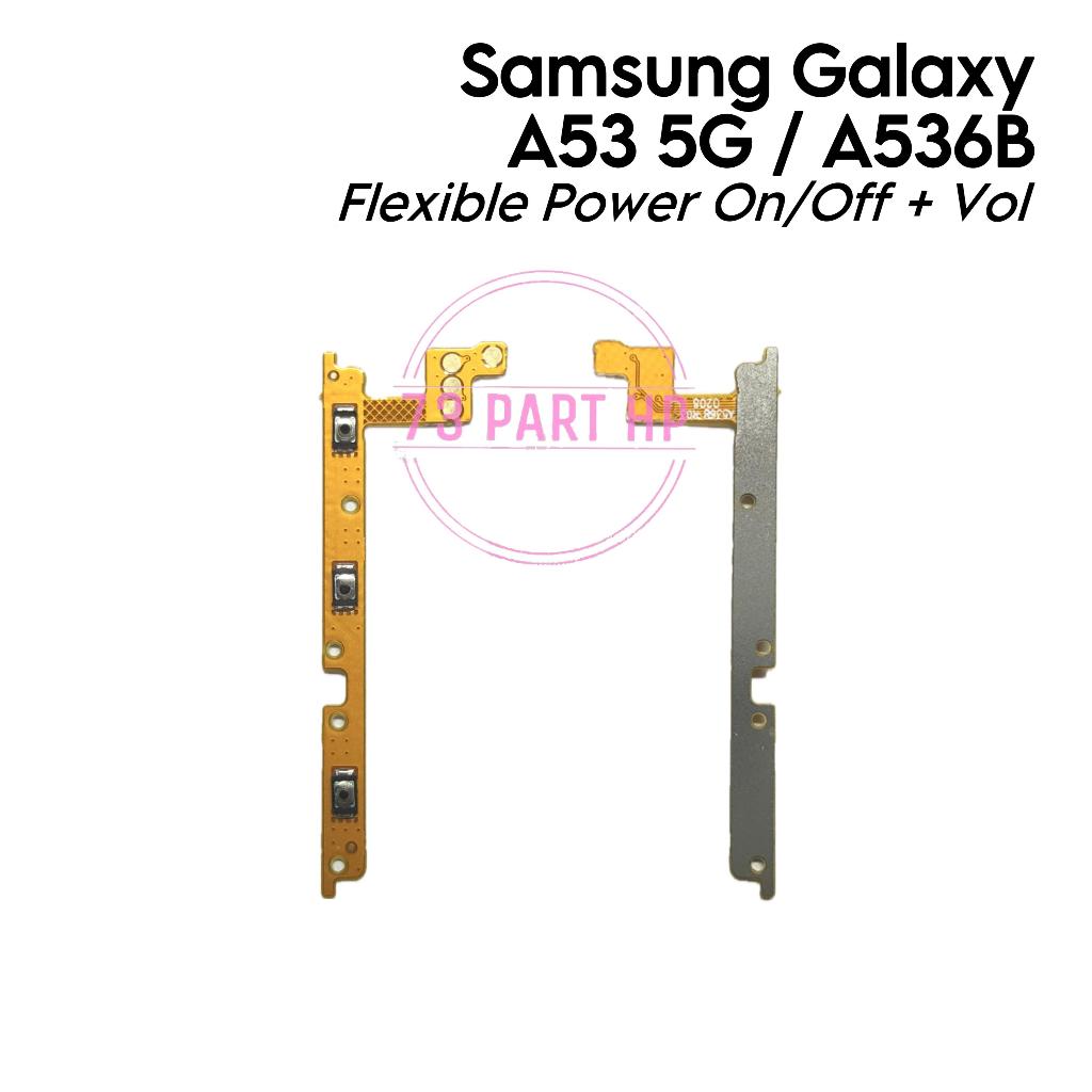 Jual Flexible Konektor Power On Off + Volume Samsung Galaxy A53 5G / A536B / SM-A536B / SM-A536B ...