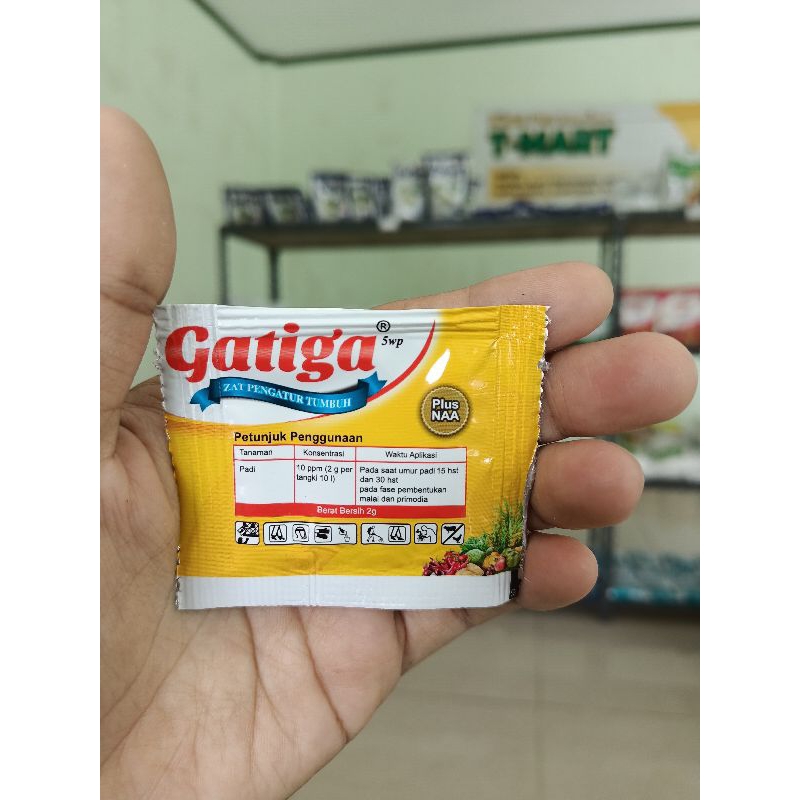 Jual ZPT Gatiga 5WP Asam Giberelat zat pengatur tumbuh tanaman | Shopee ...