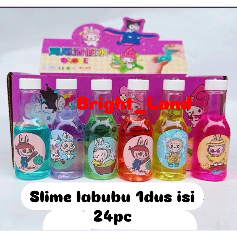 Jual Mainan Water Slime Tabung Kristal Labubu / Slime Labubu Crystal ...