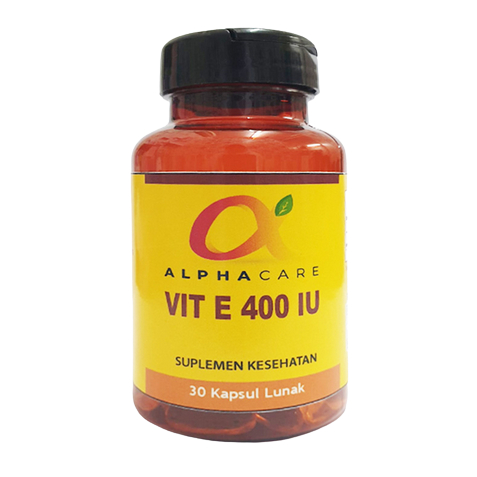 Jual Alphacare Vitamin E 400 IU - 30's | Shopee Indonesia