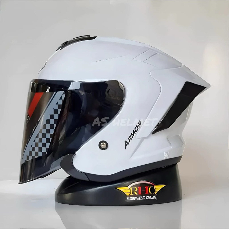 Jual helm js ARMOR helm half face kekinian | Shopee Indonesia