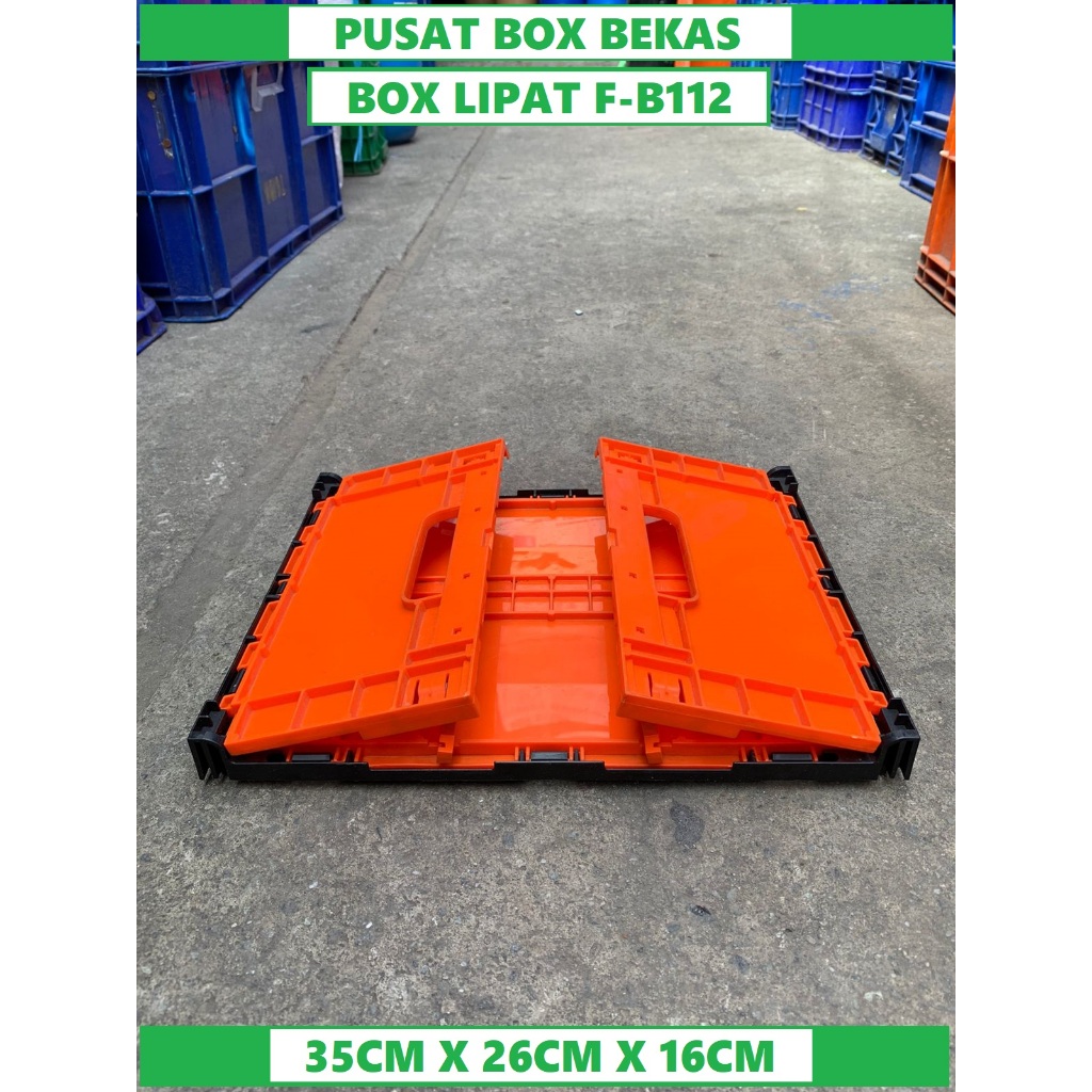 Jual Box rabbit plastik bekas wadah Perkakas tipe F-B112 box lipat ...