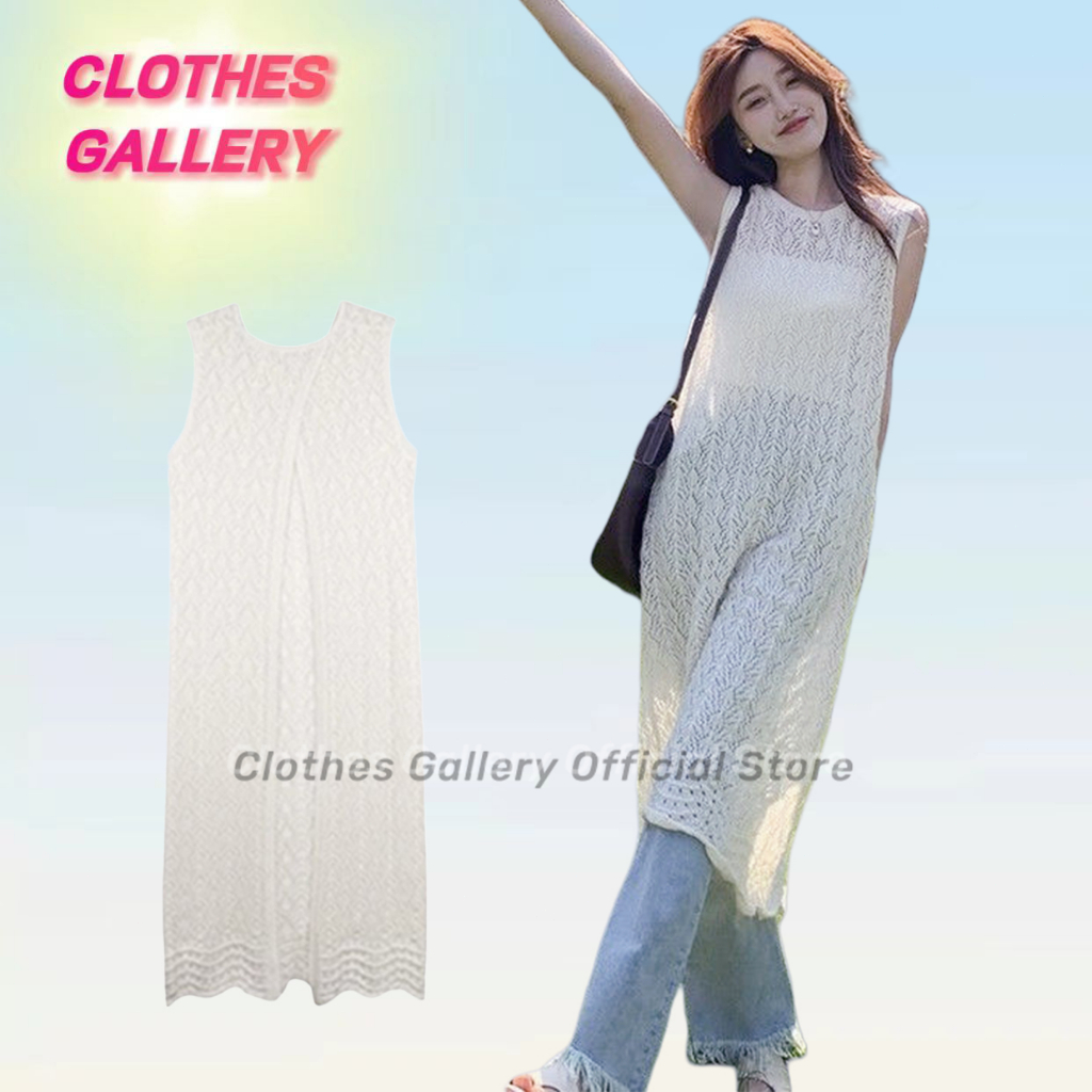 Jual ClothesGallery Desain Gaun Rompi Rajutan Blus Berlapis Khusus ...