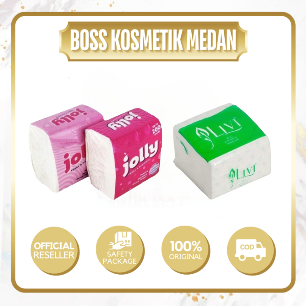 Jual (PINK) Tissue Jolly Pop Up 200 Sheet | Livi Tissue 150 Sheet ...