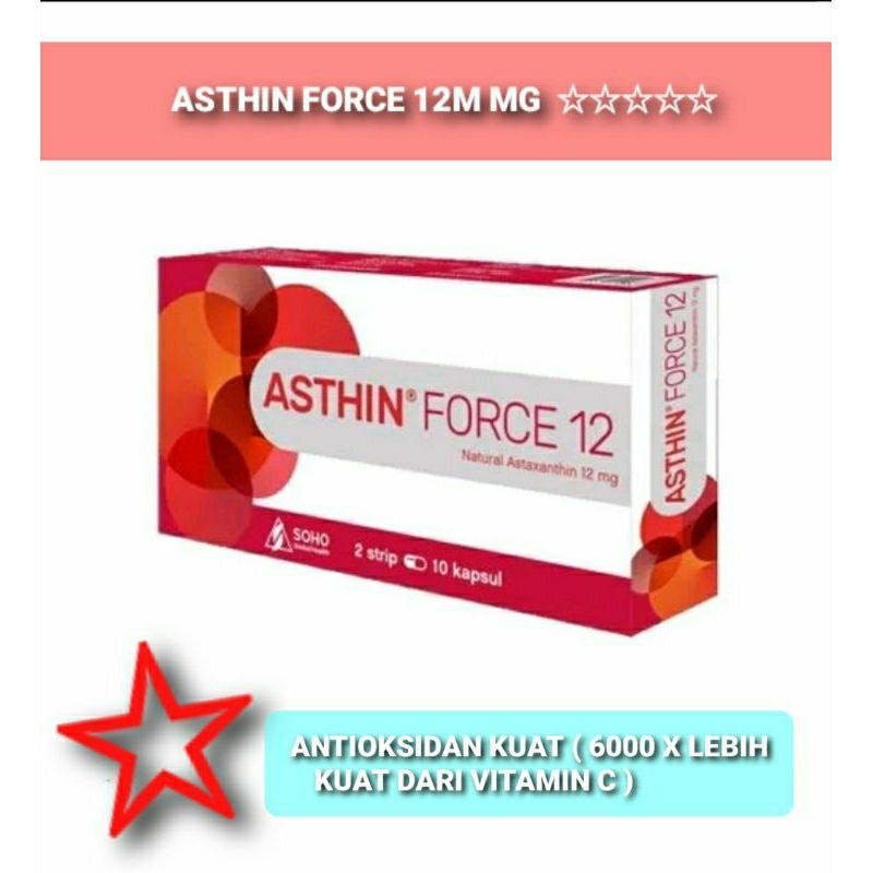 Jual ASTHIN FORCE 12MG / BOX 20 KAPSUL | Shopee Indonesia