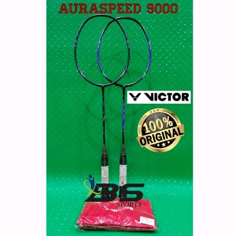 Jual RAKET BADMINTON VICTOR AURASPEED 9000 AURA SPEED 9000 ORIGINAL ...