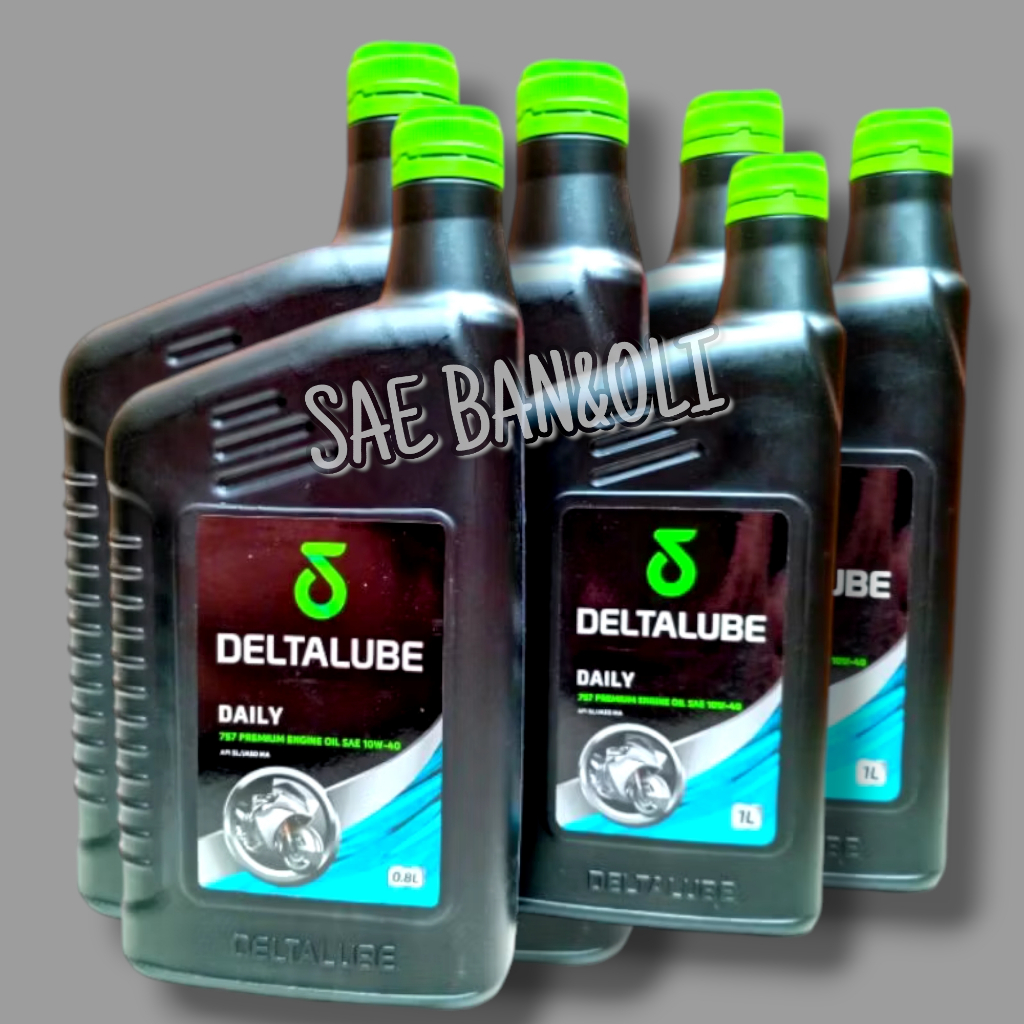 Jual OLI DELTALUBE DAILY 757 premium engine SAE 10W-40 1L & DELTALUBE ...
