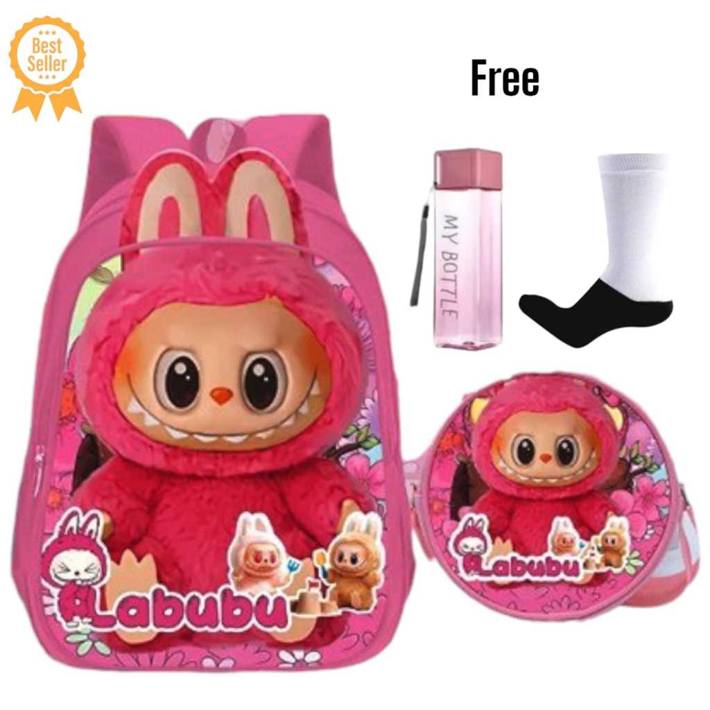 Jual SURGA TAS (COD) RANSEL ANAK PAUD TK SD LABUBU - TAS SEKOLAH ANAK CEWEK COWOK KARAKTER ...