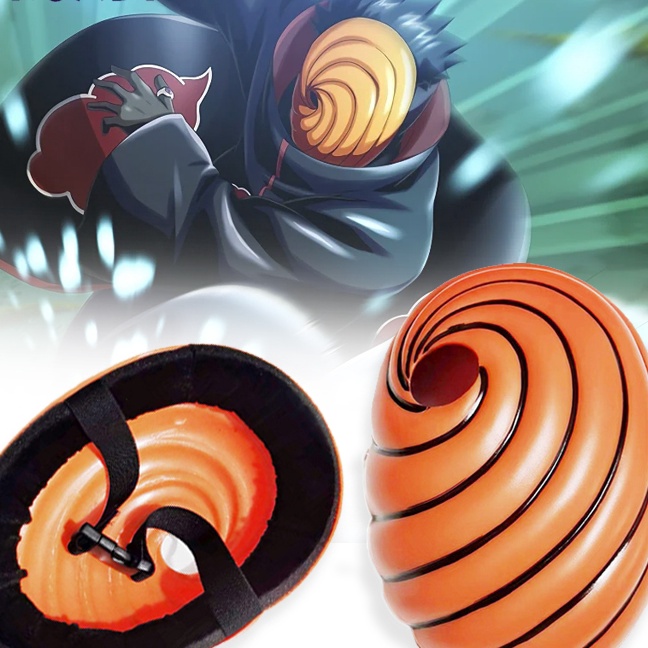 Jual Terjangkau Mask Obito Orange Tobi Obito Uchiha Naruto Cosplay ...