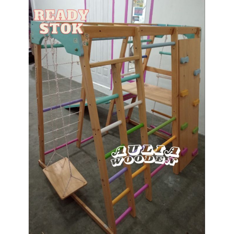 Jual Brakiasi tipe tangga doble 150 cm x 150 cm warna warni ready stok ...