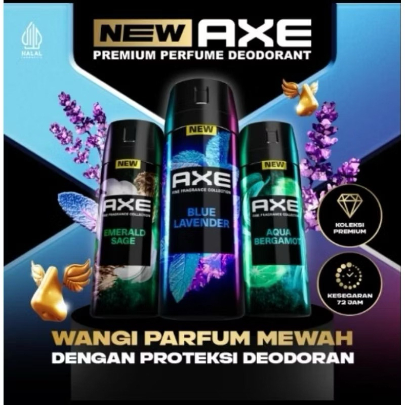 Jual AXE PREMIUM PERFUME 135ML | Shopee Indonesia