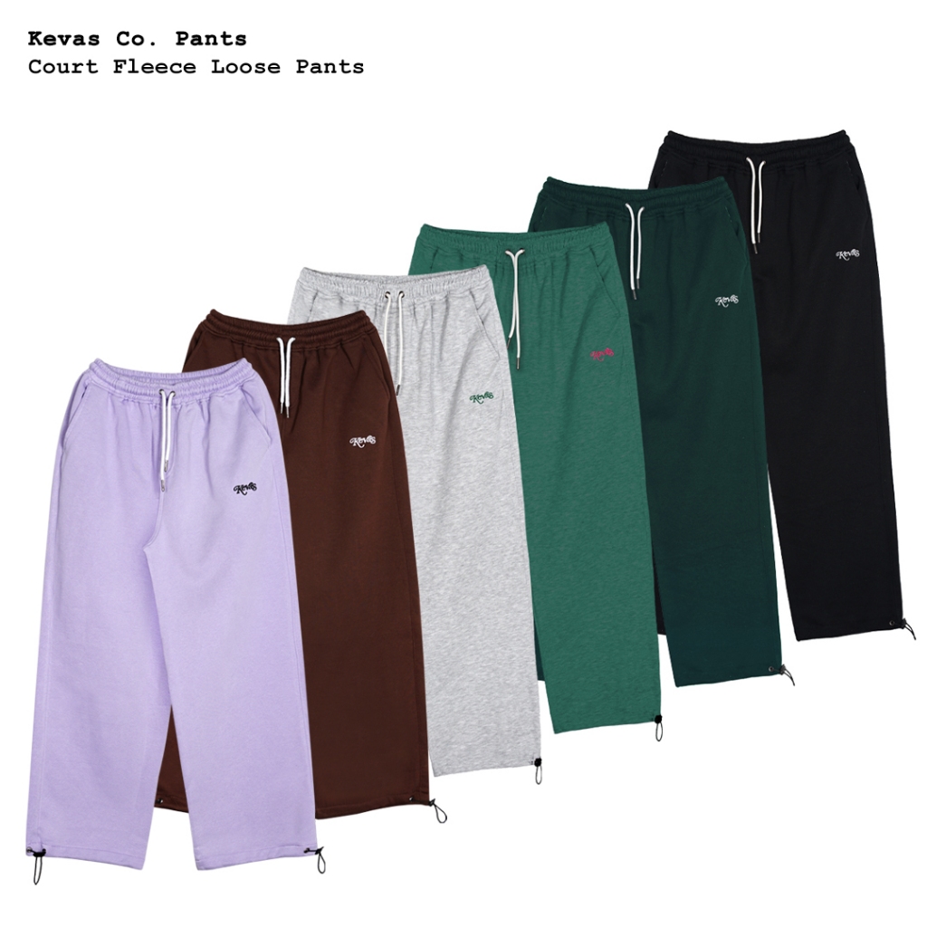 Jual Kevas Court Fleece Long Pants (Loose Baggy Fit) | Shopee Indonesia