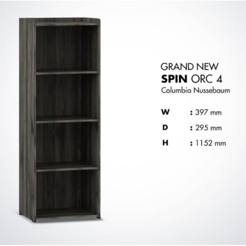 Jual Activ Spin ORC 4 Open Rack Cabinet Rak Terbuka Minimalis & Praktis ...
