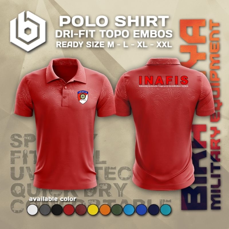 Jual Kaos INAFIS kaos Inafis polri kaos polo shirt inafisTerbaru bahan ...