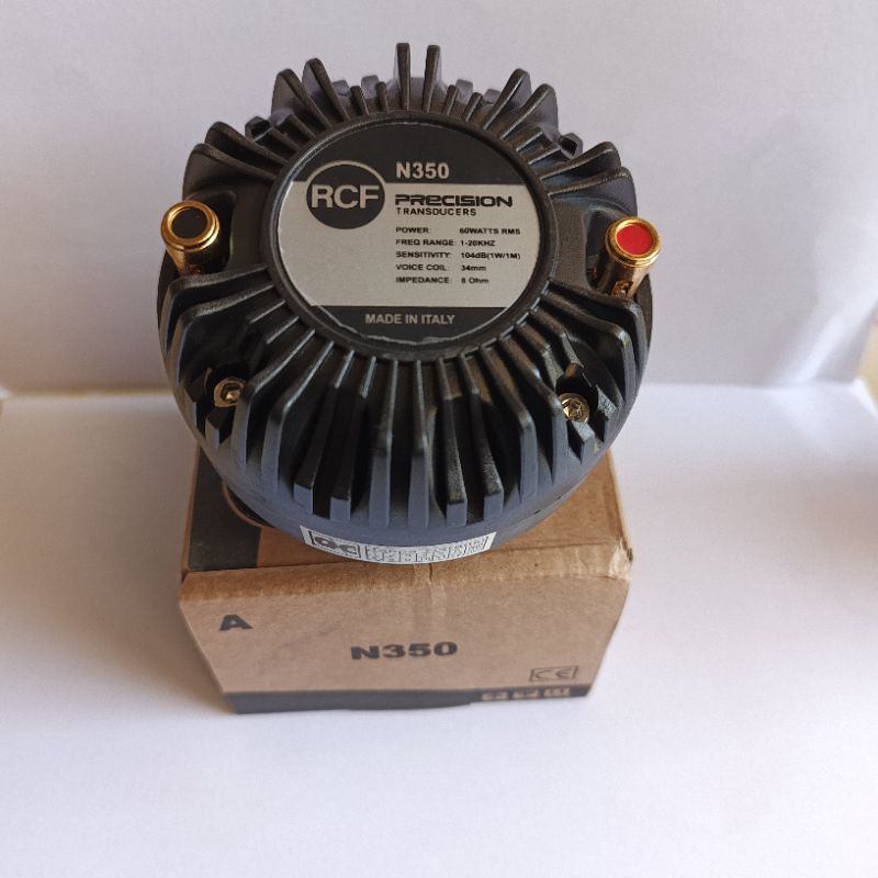Jual Driver Tweeter RCF N350, Tweeter RCF N350 model DRAT | Shopee ...