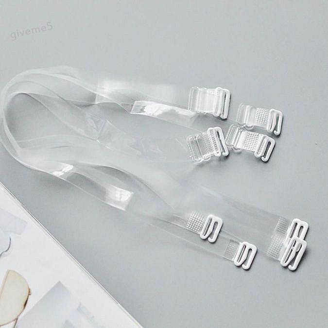 Jual 1 pcs TALI BH BENING TRANSPARAN STRAPLESS 1.5 CM STRAP BRA ...