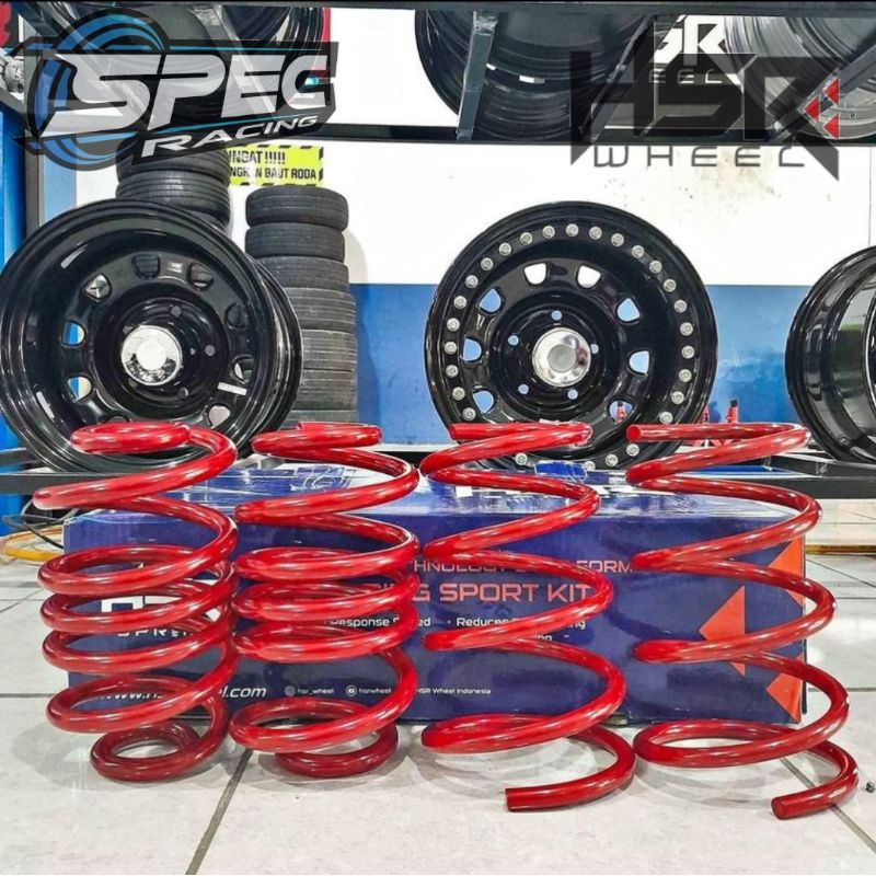 Jual Lowering kit Red Hsr Toyota Avanza Tahun 2004-2014 Per ceper ...