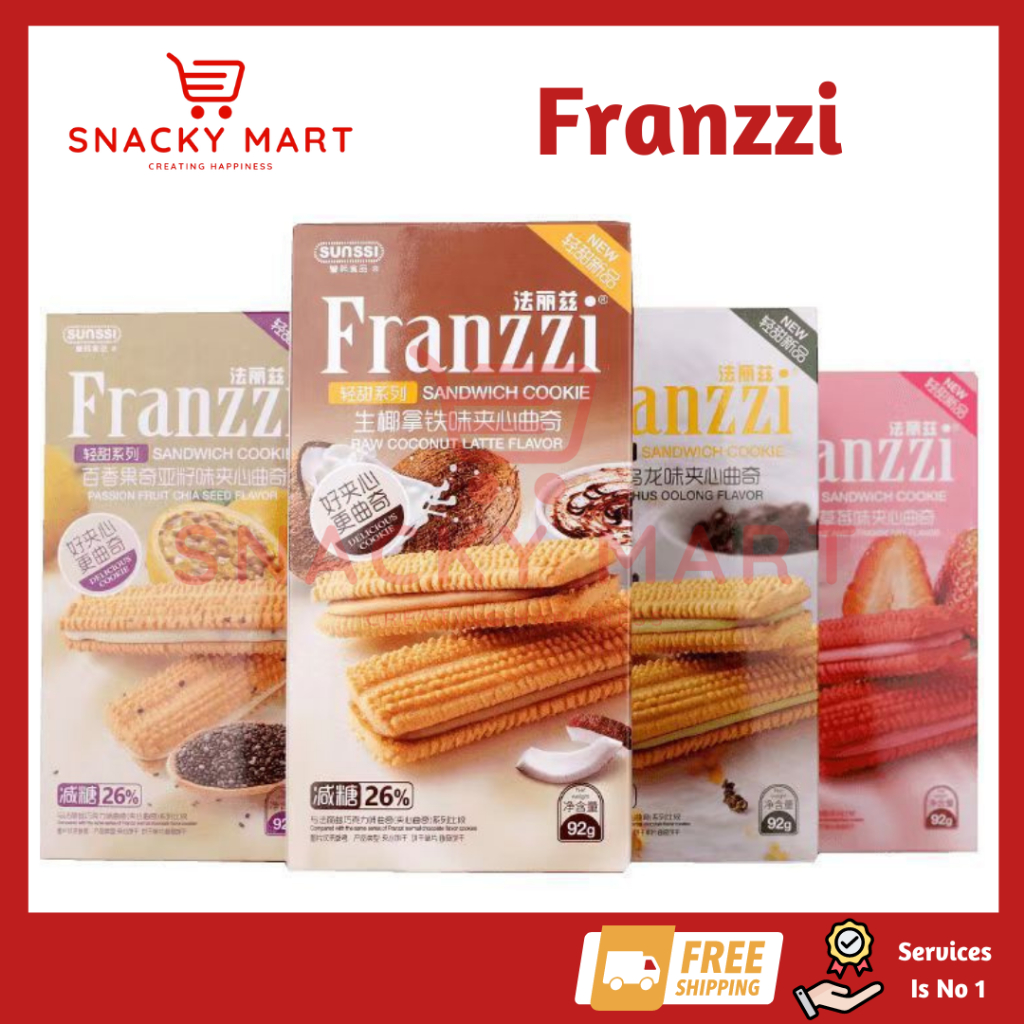 Jual FRANZZI Cookies / Biskuit Sunssi FRANZZI 92g | Shopee Indonesia