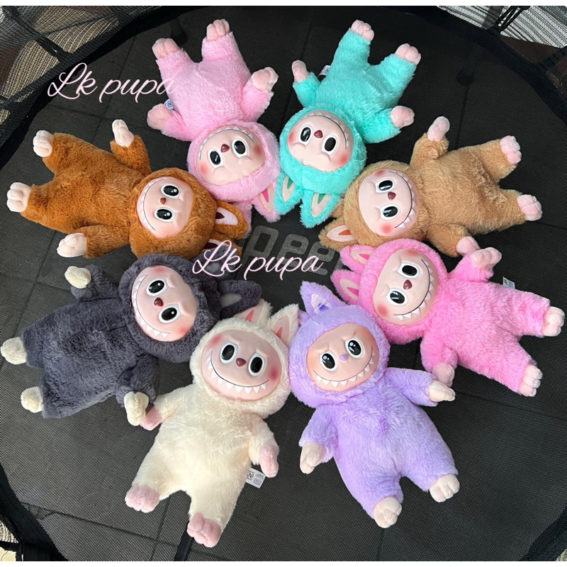 Jual Boneka The Monster Labubu Muka Karet Boneka Lucu Boneka Viral Cute ...