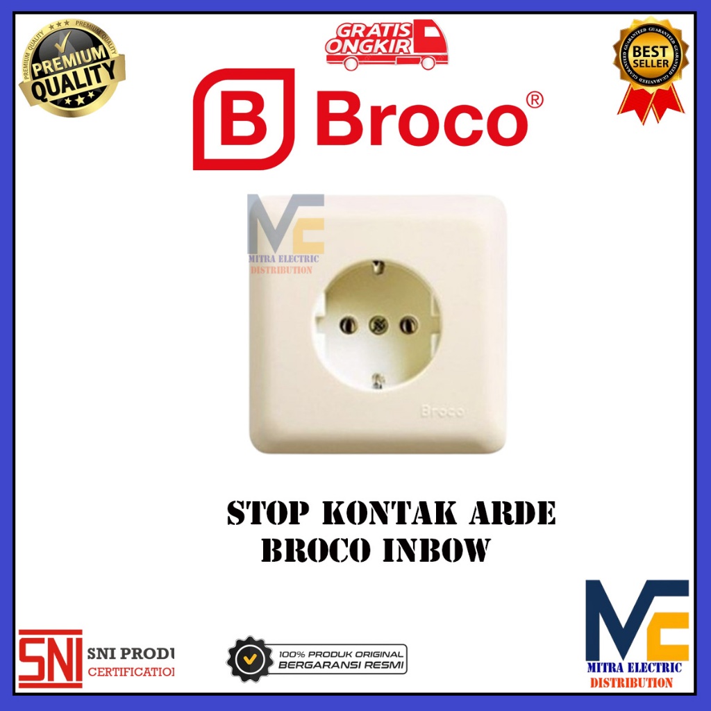 Jual STOP KONTAK ARDE BROCO INBOW ORIGINAL (5511U) | Shopee Indonesia