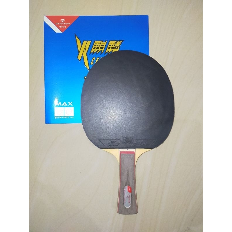 Jual Set Ciamik Blade Customize Butterfly Primorac Carbon + Rubber Reactor Ckylin PRO + Yinhe ...