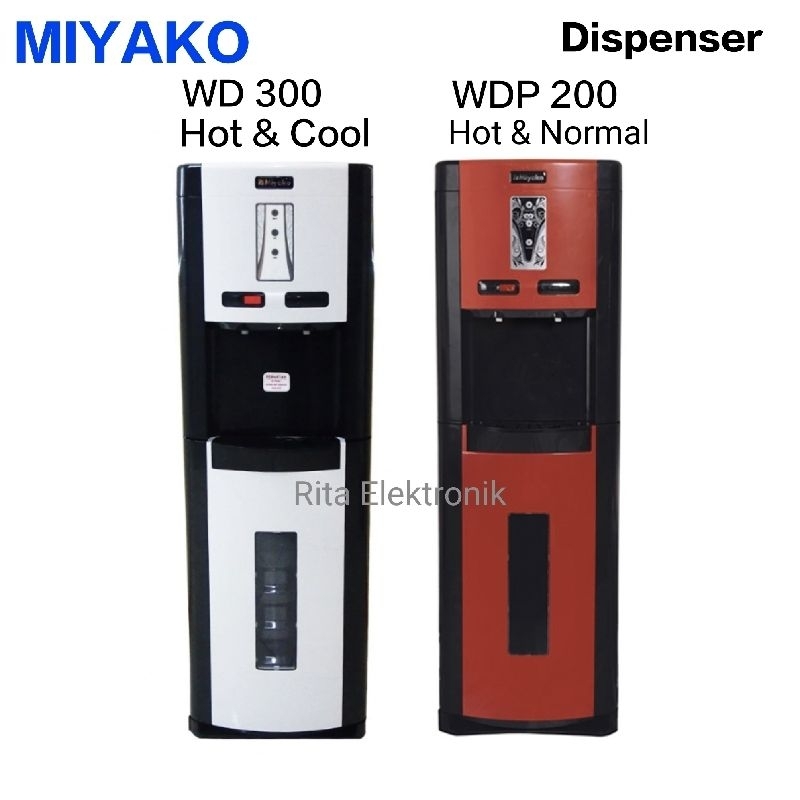 Jual Dispenser Galon Bawah Miyako WDP 300 Dan WDP 200 | Shopee Indonesia