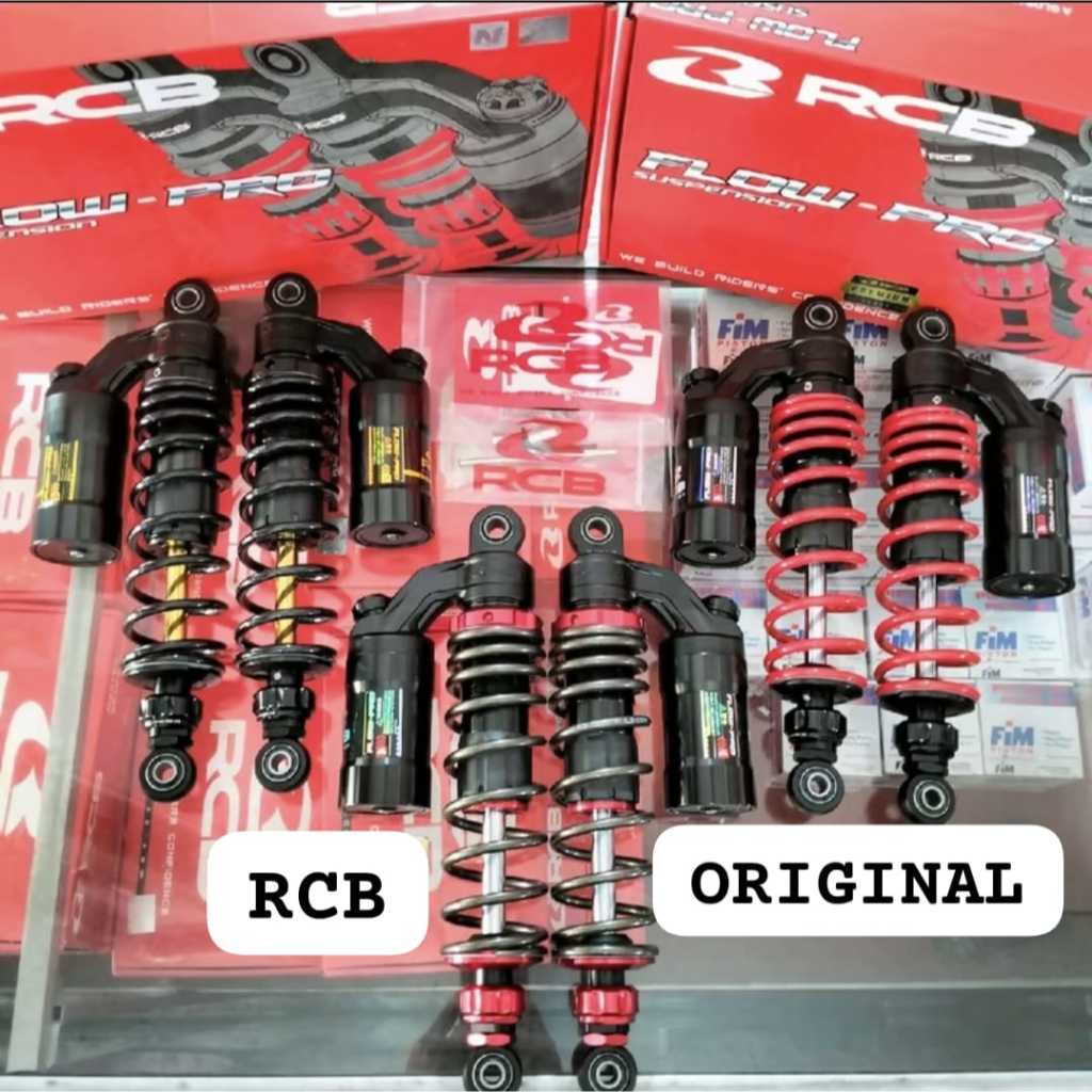 Jual SHOCK BREAKER ORIGINAL RCB FLOW PRO KLIK REBOUND 305MM 330MM 365MM ...