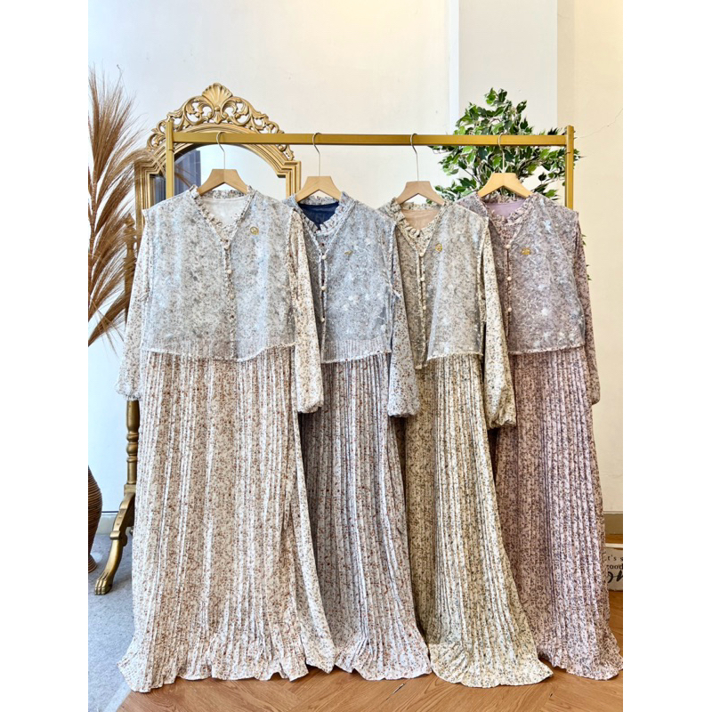 Jual MANDA VINTAGE PREMIUM DRESS | Shopee Indonesia