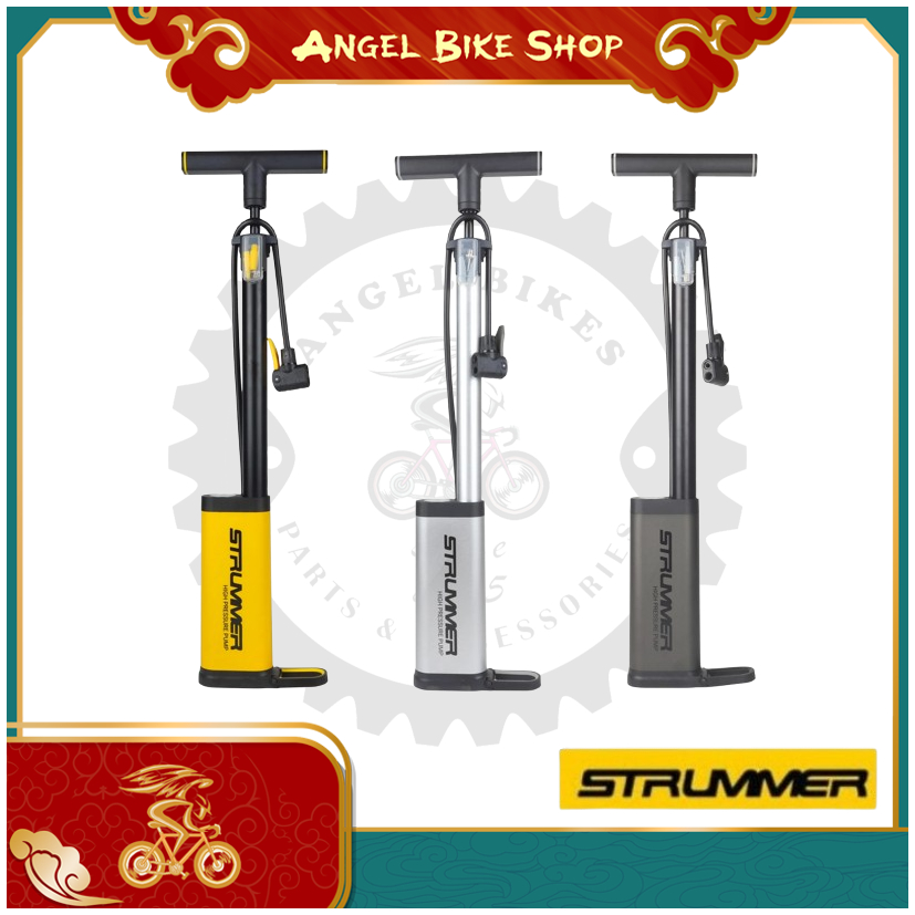 Jual Pompa Lantai Floor Pump Strummer Expert With Analogue Gauge ...