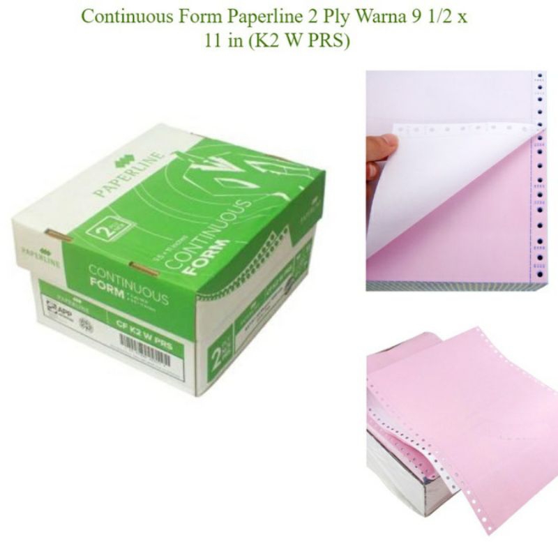 Jual continue form 2 ply pls paperline | Shopee Indonesia