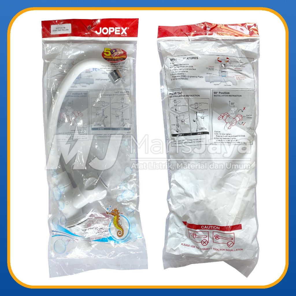 Jual Kran Angsa/ Kran Cuci Piring JOPEX STP 05 W (Sink Tap Pillar Dart ...